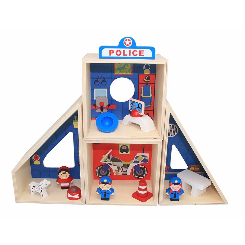 Police Station Playset | Mini Me Boutique